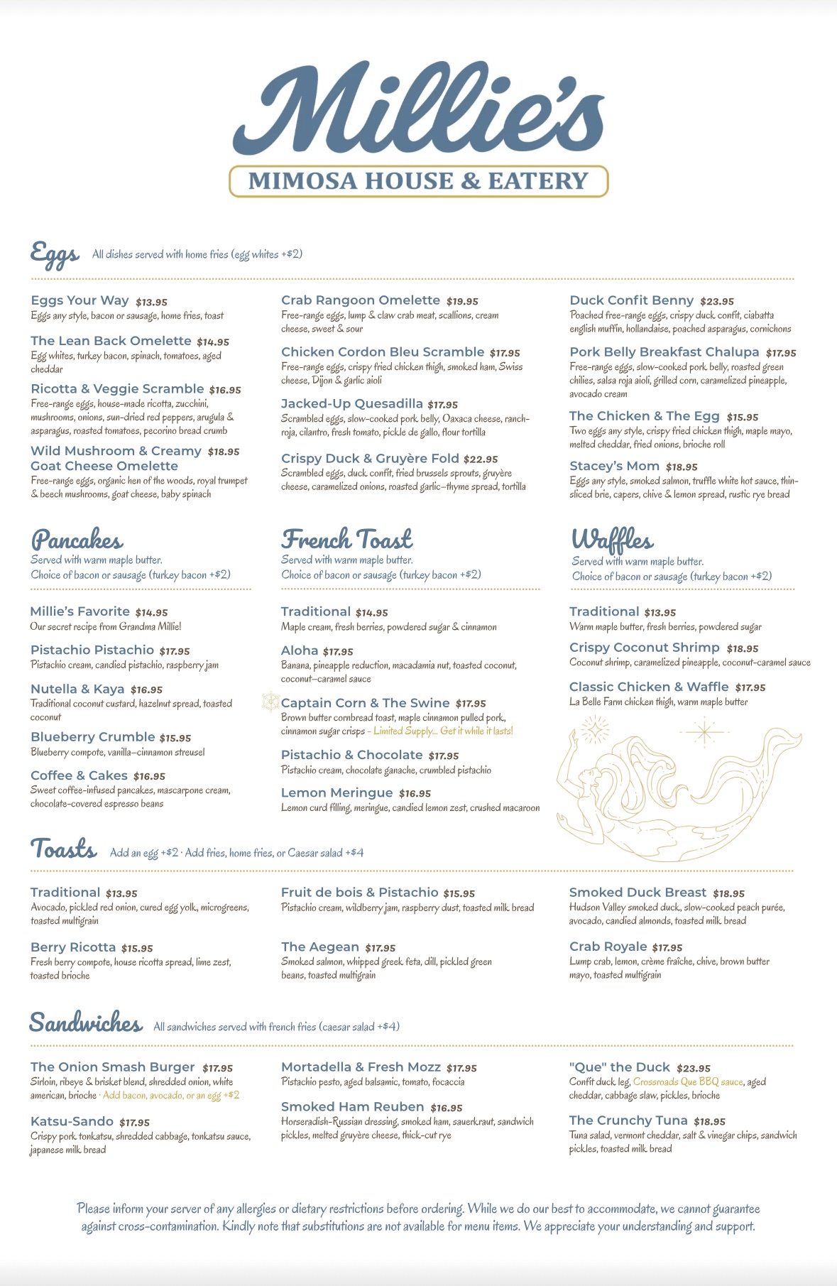 Millie’s Mimosa House & Eatery Now Open in Babylon – Going Local Long ...